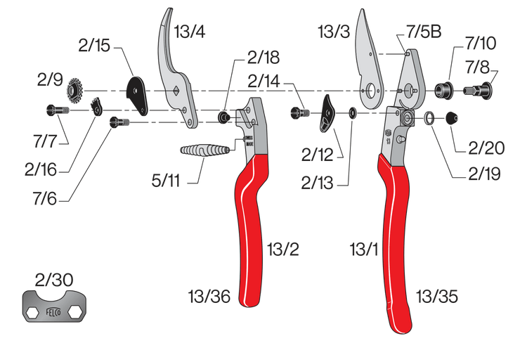 Spare parts for Felco 13 – FELCO North America